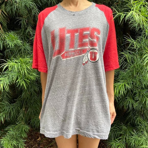 Tops | University Of Utah Utes Red Rocks Tee | Poshmark